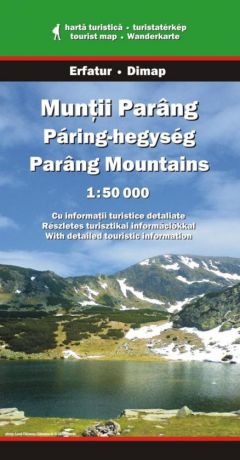 Parang Mountains map – DIMAP Bt. - Creating and selling maps